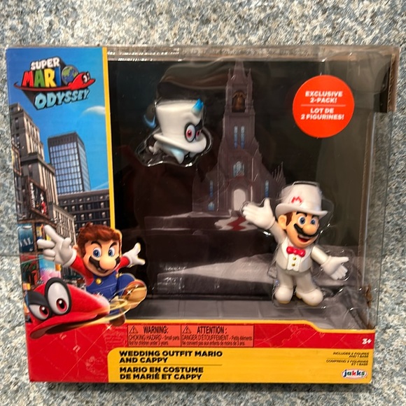 Toys | Super Mario Odysseymario And Cappy Get Dressed Up To Rescue ...